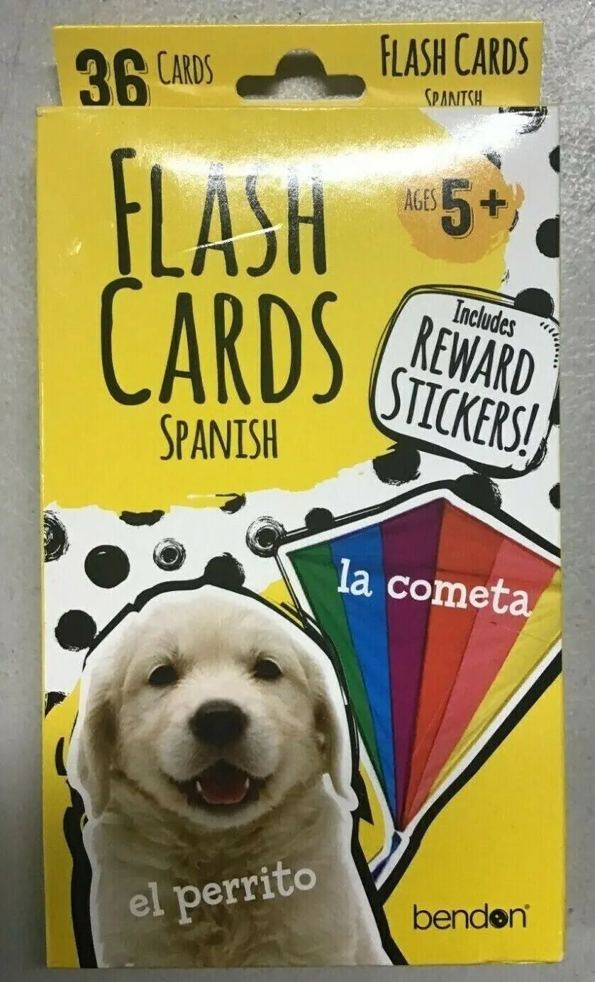 Bendon Flash Cards Spanish – Da Vinci School Supplies